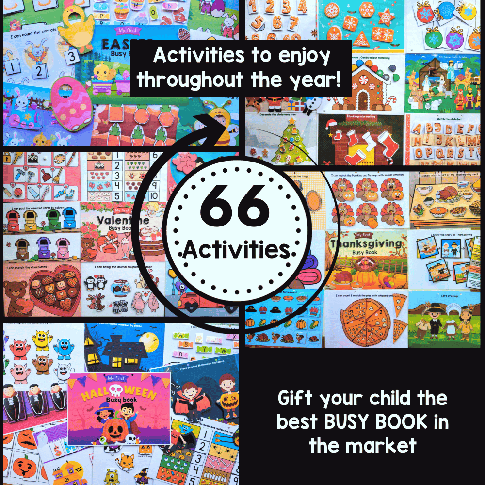 Holidays Busy Book Bundle – LittleLadoo