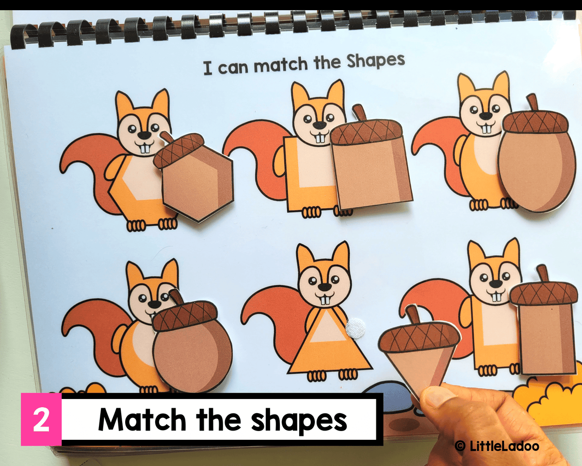 Fall Busy Book Printable {11 Activities} – LittleLadoo