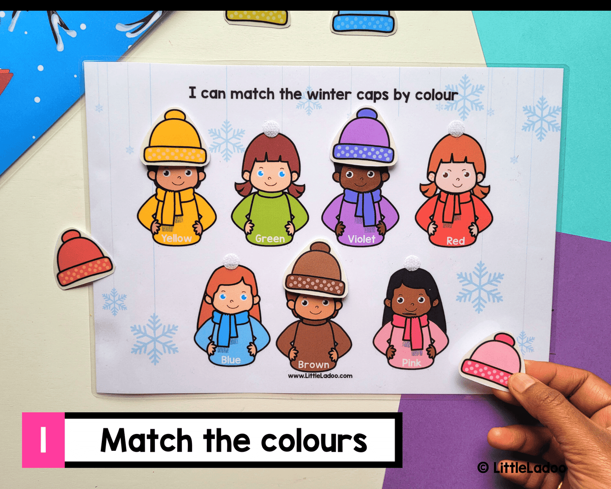 Winter Busy Book {11 Activities} – LittleLadoo