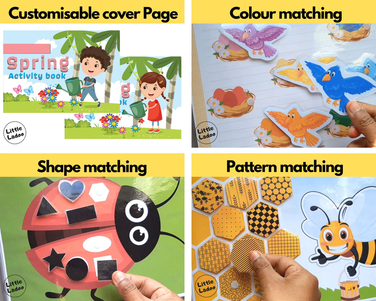 The Mega Spring Activity Book – LittleLadoo