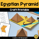 Egyptian Pyramid Craft – LittleLadoo