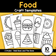 Food Template for Art and Craft Projects – LittleLadoo