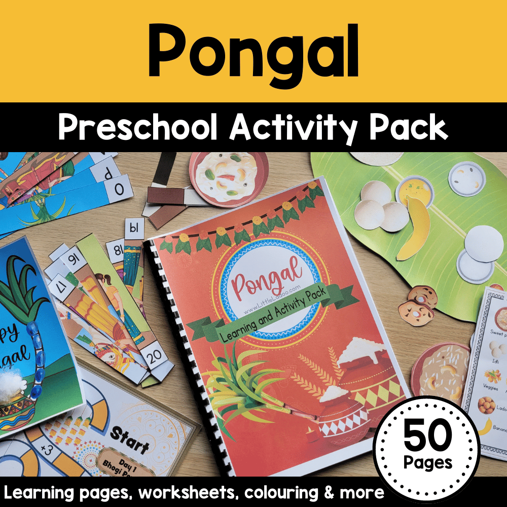 Pongal Activity Pack {50 Pages} – LittleLadoo