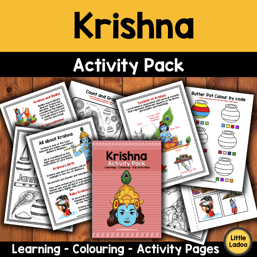 Krishna Activity Pack – LittleLadoo