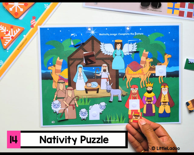 Christmas Busy Book {20 Activities} – LittleLadoo