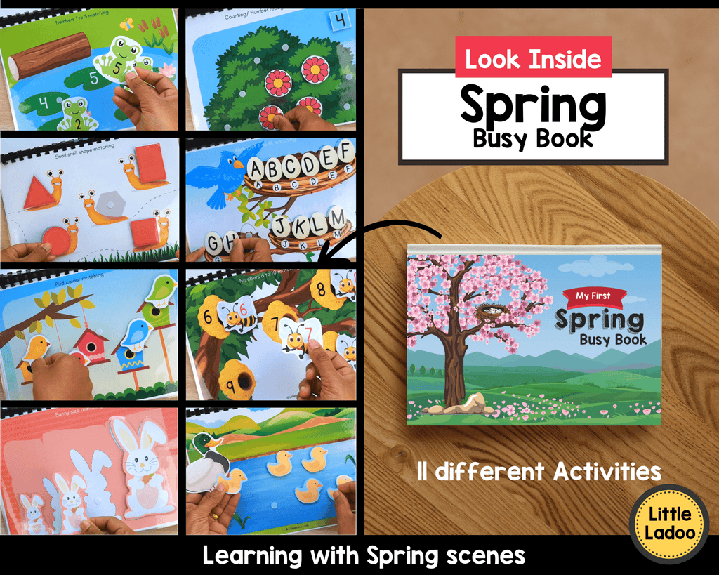 Seasons Busy Book Bundle { 44 Activities } – LittleLadoo