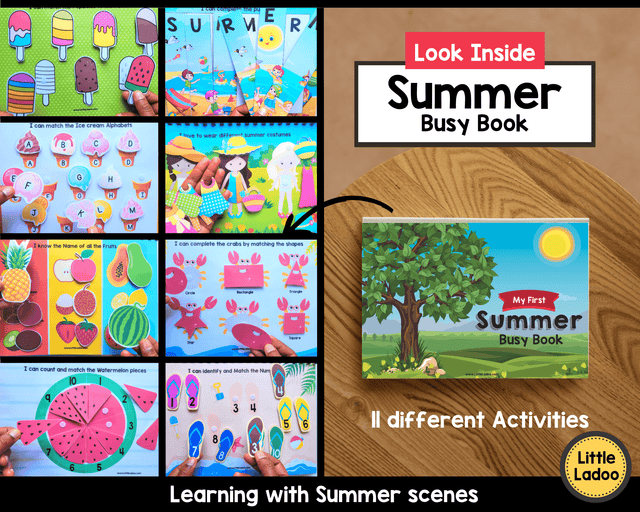 Seasons Busy Book Bundle { 44 Activities } – LittleLadoo