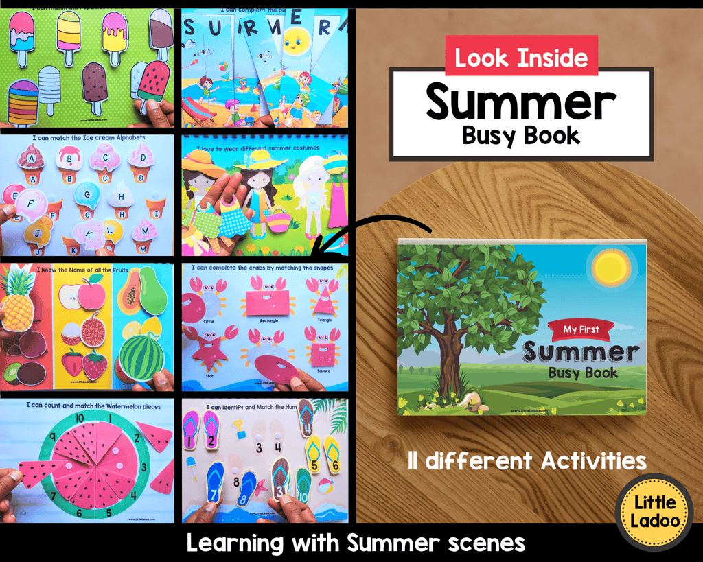 Seasons Busy Book Bundle { 44 Activities } – LittleLadoo