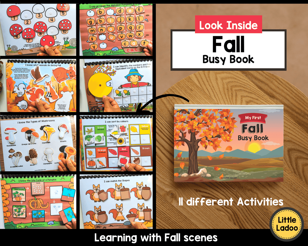 Seasons Busy Book Bundle { 44 Activities } – LittleLadoo