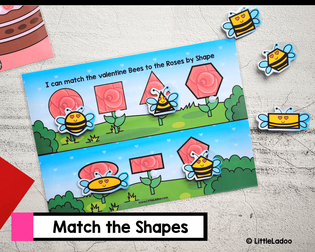 Valentine Busy Book Printable {11 Activities } – LittleLadoo