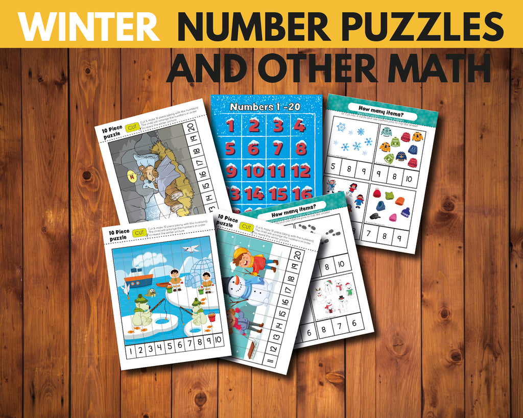 Winter Activity Pack {99 Pages} – LittleLadoo