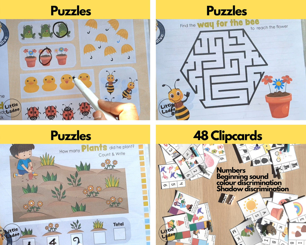 The Mega Spring Activity Book – LittleLadoo