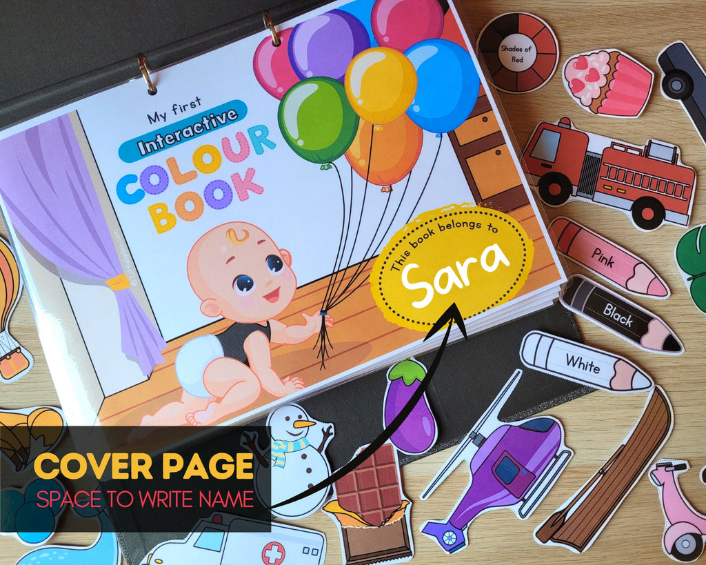 Colours Busy Book {11 activities} – LittleLadoo