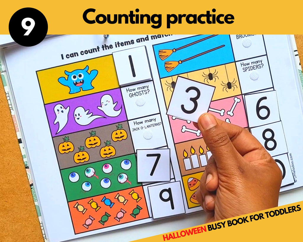 Halloween Busy Book {11 Activities} – LittleLadoo