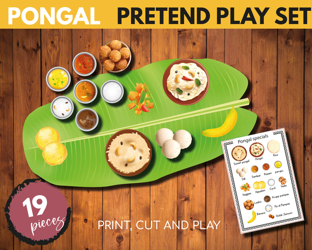 Pongal Activity Pack {50 Pages} – LittleLadoo